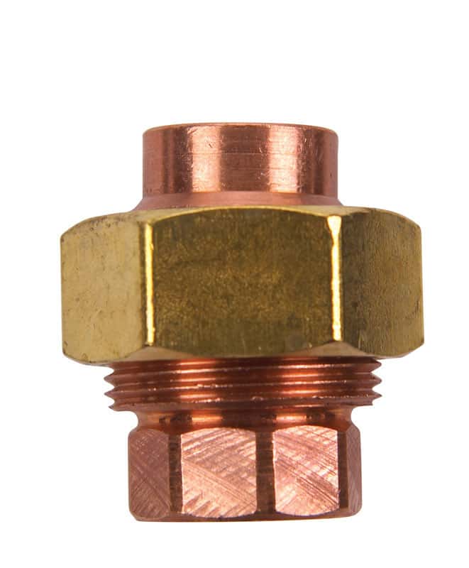 Nibco 3/8 in. Sweat X 3/8 in. D Sweat Copper Union 1 pk Mfr# W 68002 ...