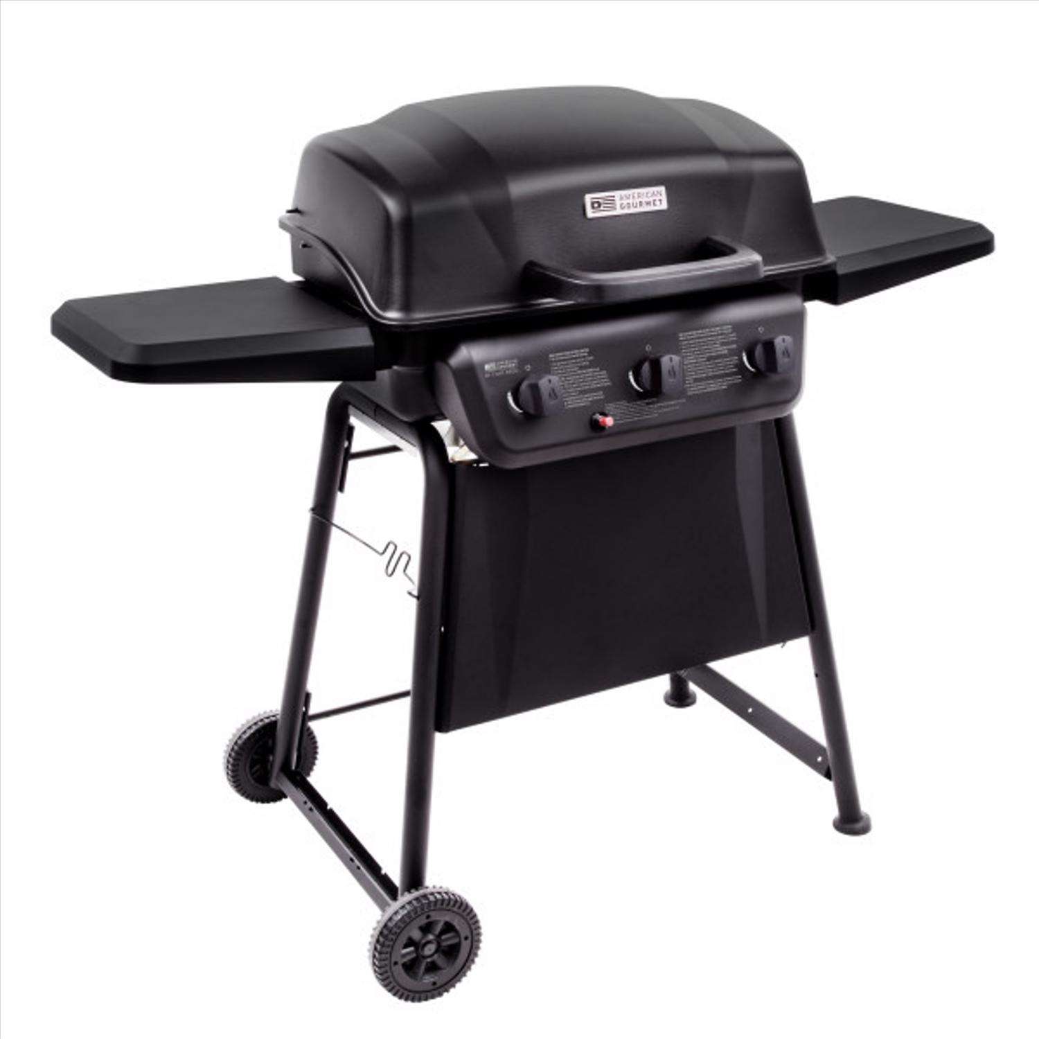 American Gourmet 3 Burner Liquid Propane Grill Black - Ace Hardware