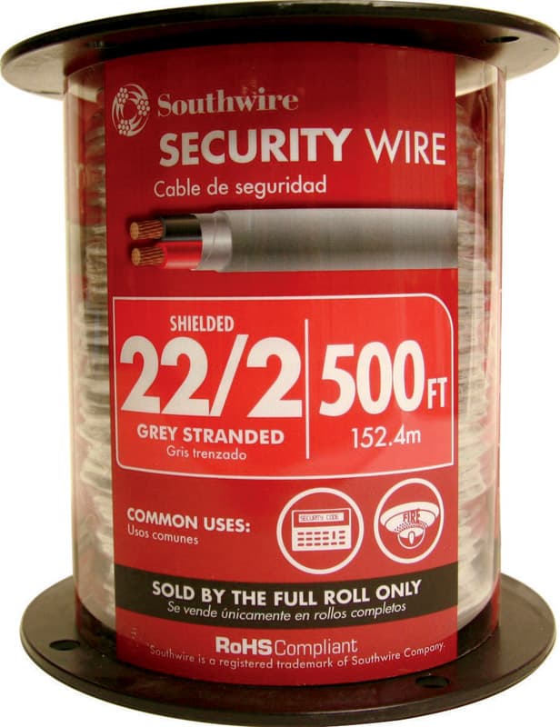 Southwire 500 ft. 22/2 Stranded Audio Security Cable Shielded - Sansujyuku