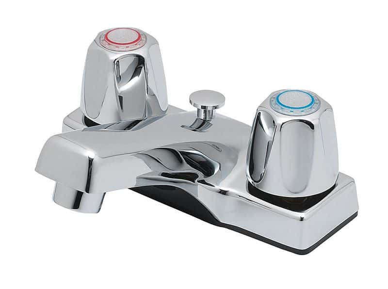 OakBrook Chrome Two-Handle Bathroom Sink Faucet 4 in. - Ace Hardware