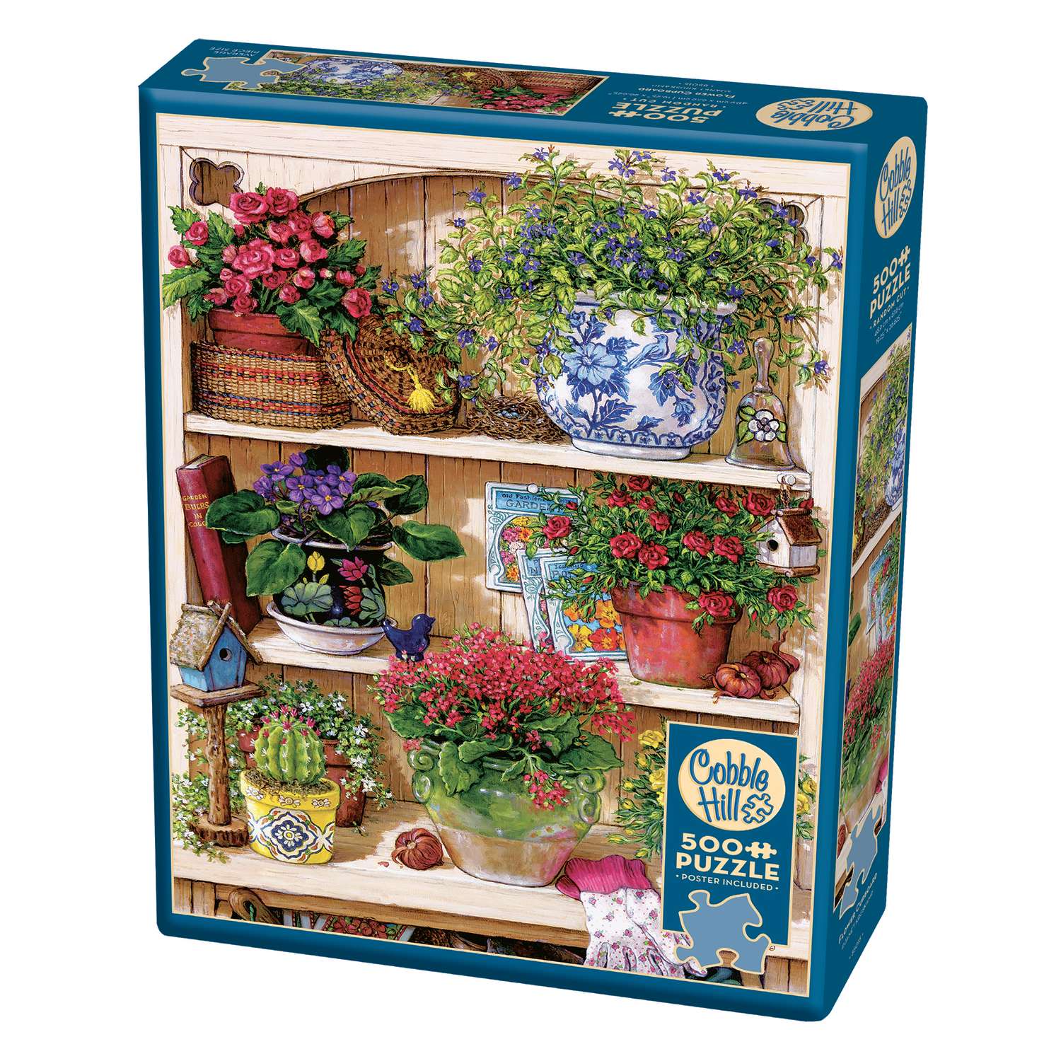 Cobble Hill Flower Cupboard Jigsaw Puzzle Cardboard 500 pc - Ace Hardware