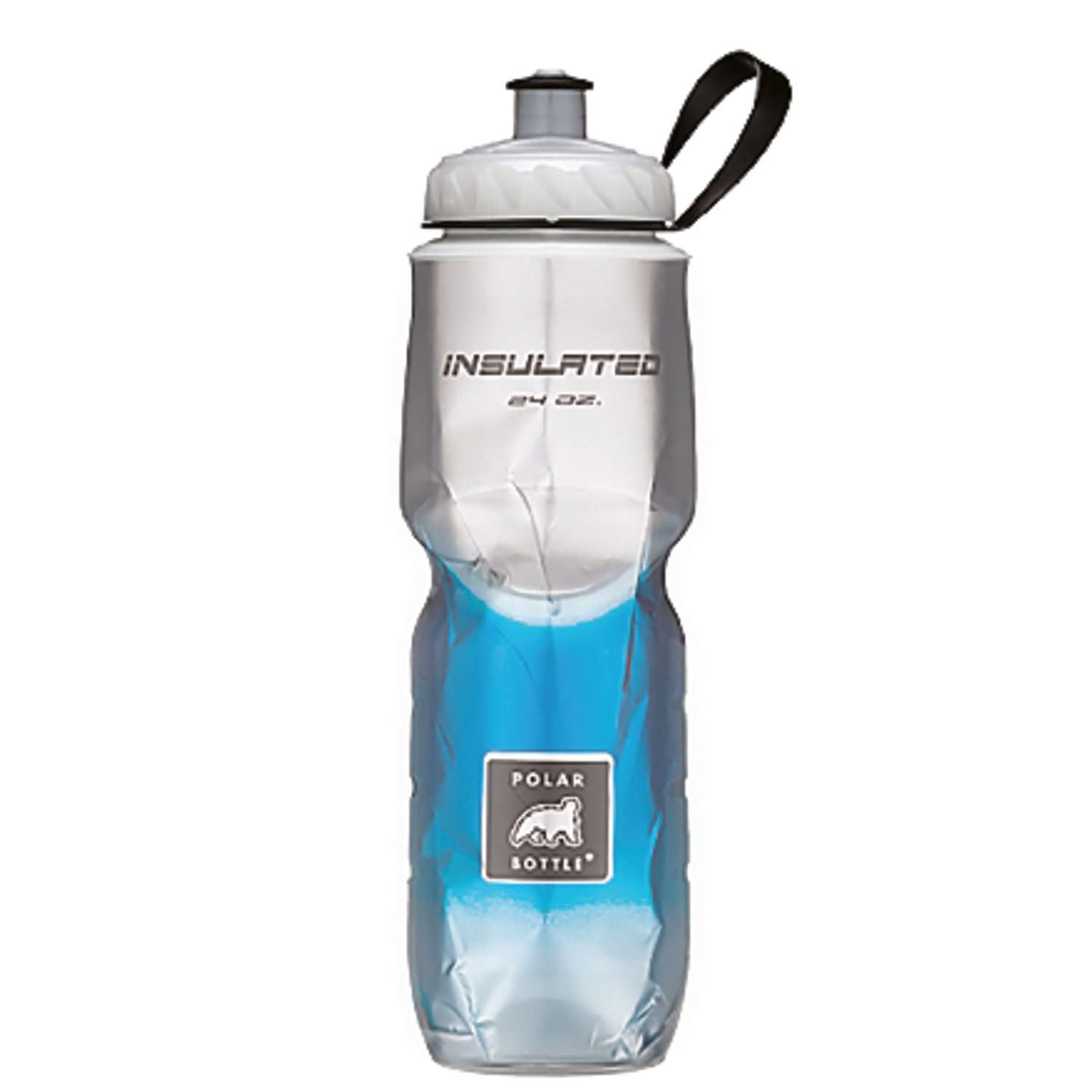 Polar Bottle 24 oz Blue Fade BPA Free Double Wall Insulation Water ...
