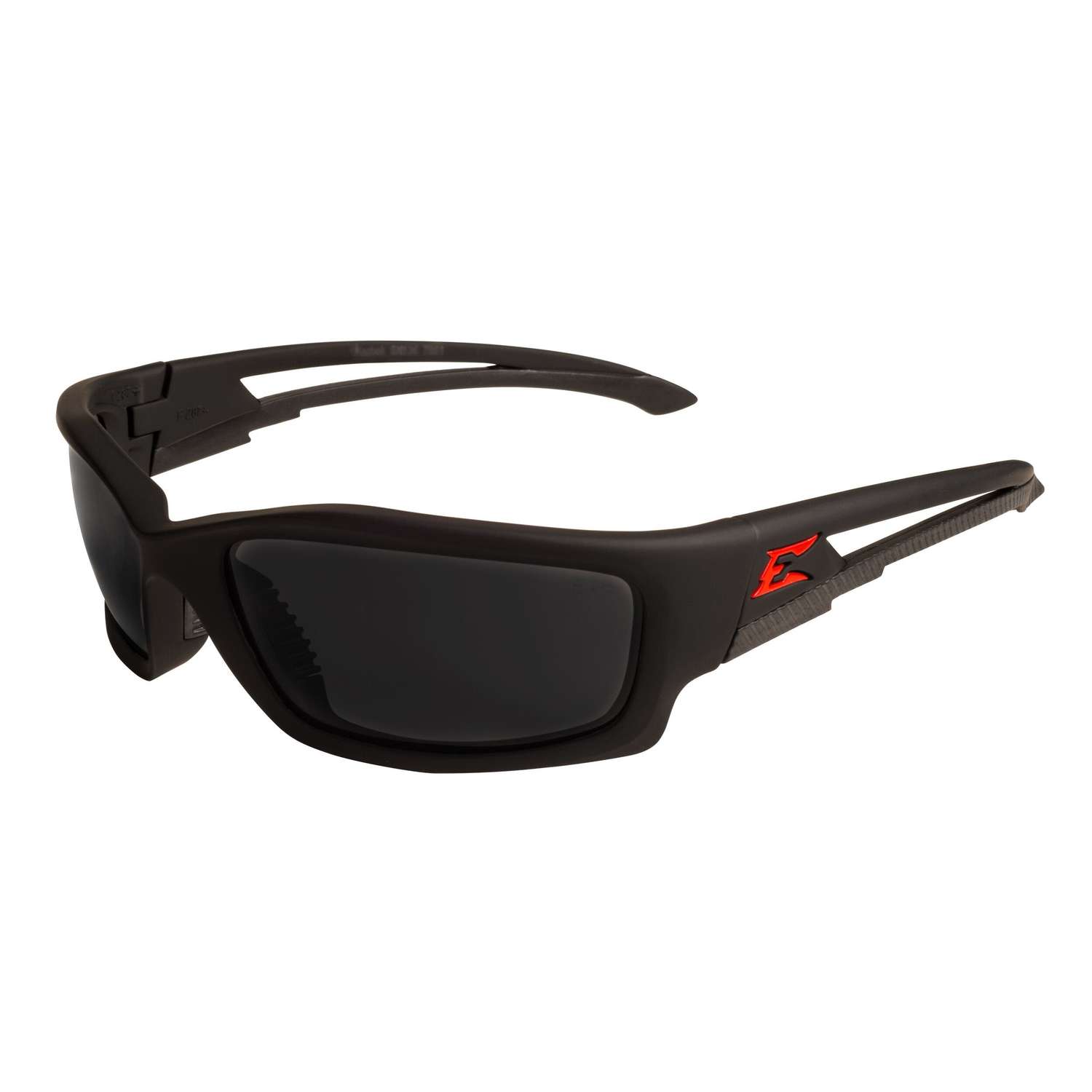 Edge Eyewear Kazbek Polarized Safety Glasses Smoke Lens Black Frame 1 ...