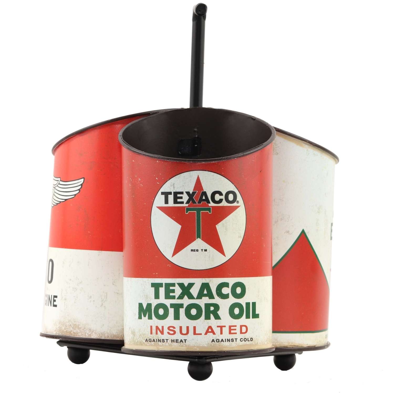 Open Road Brands Texaco Oil Can Caddy Metal 1 pk - Ace Hardware
