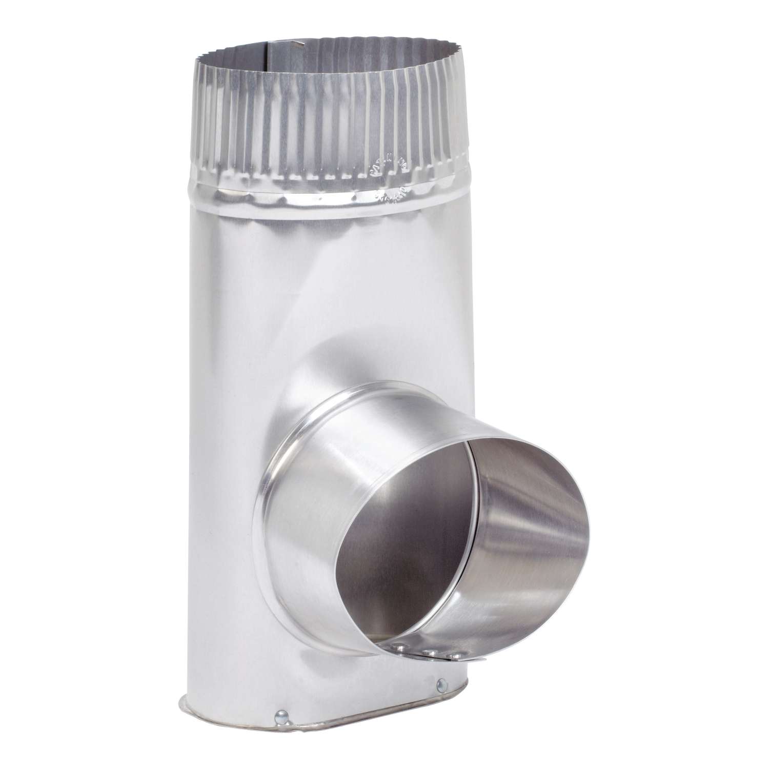 Deflect-O Jordan 5 in. L X 4 in. D Silver Aluminum Offset Dryer ...
