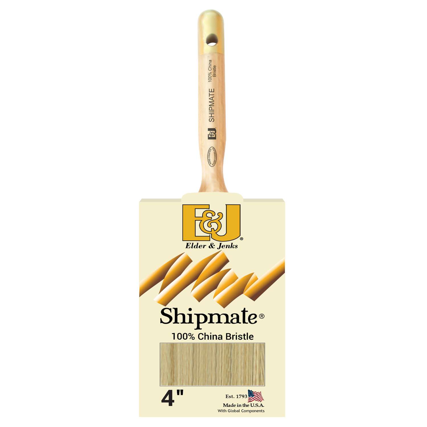 Elder & Jenks Shipmate 4 in. Soft Flat Sash Paint Brush - Ace Hardware