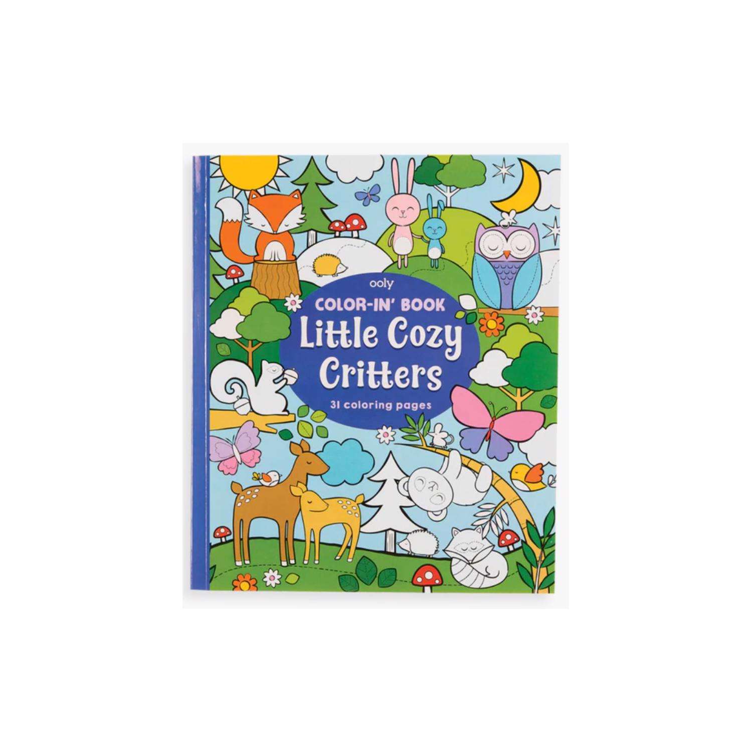 OOLY Little Cozy Critters Coloring Book - Ace Hardware