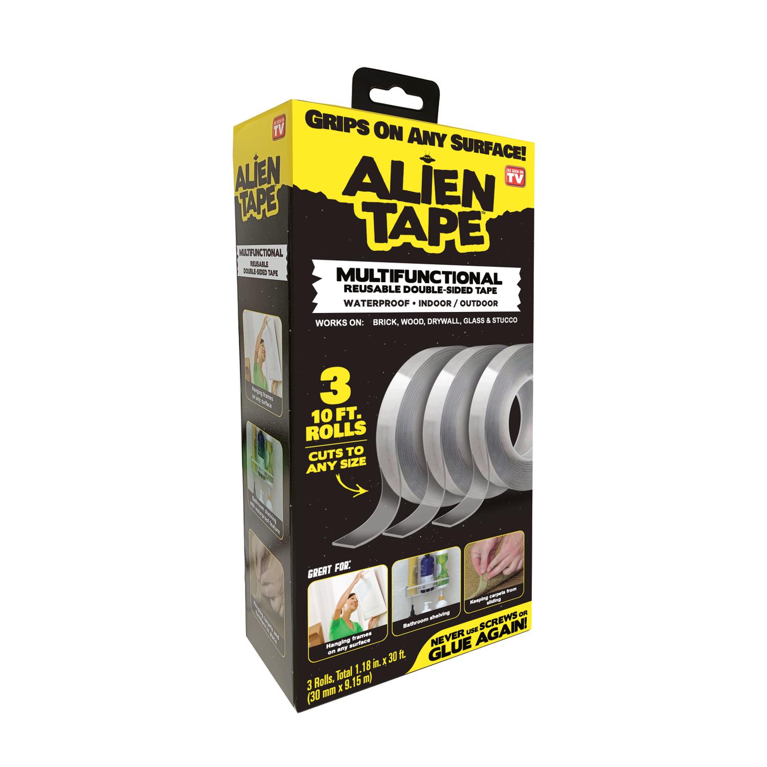 Alien Tape 10 ft. L Double Sided Tape Clear - Ace Hardware