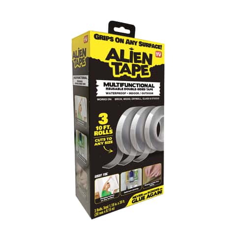 Alien Tape 10 ft. L Double Sided Tape Clear - Ace Hardware