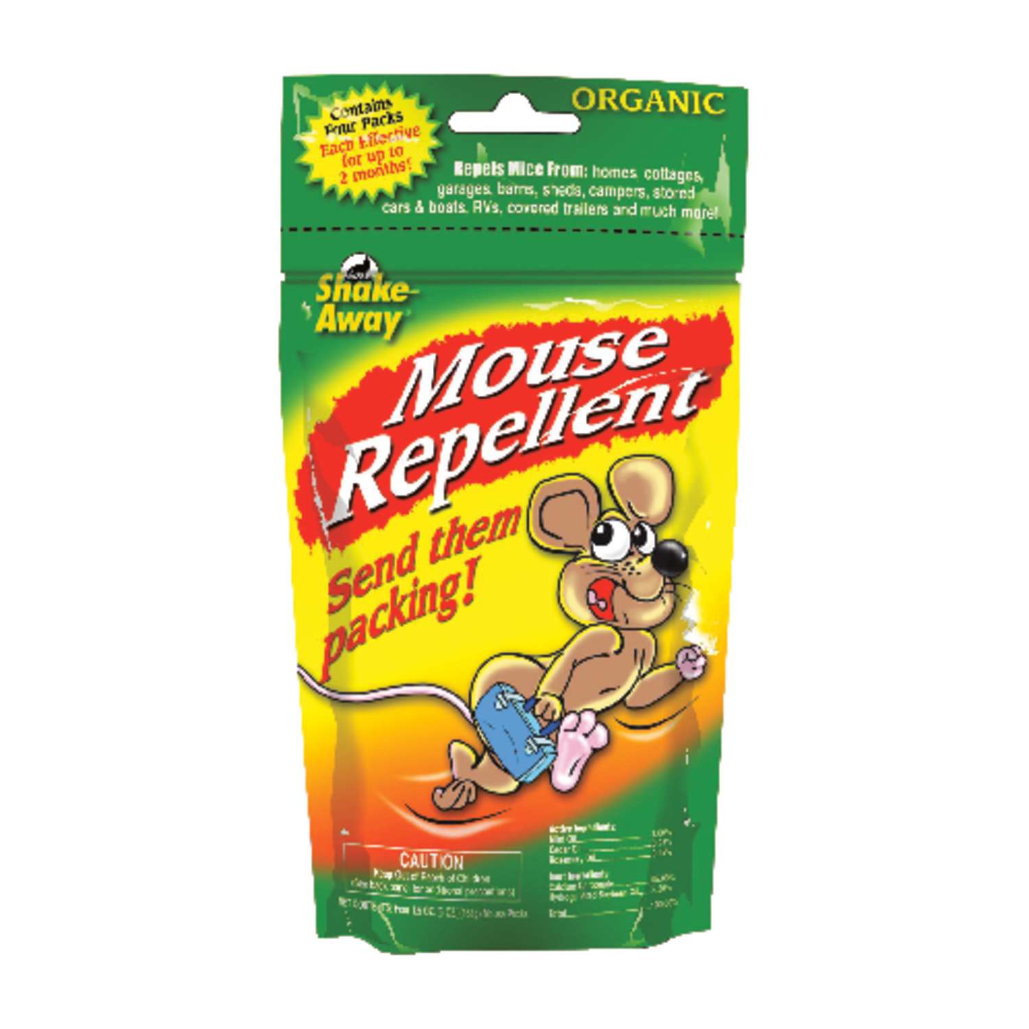Shake-Away Animal Repellent Granules For Mice 4 pk - Ace Hardware