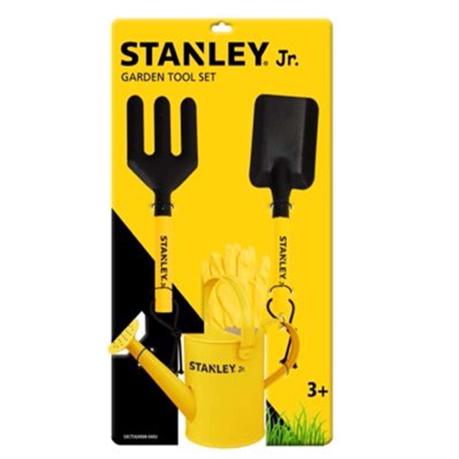 STANLEY Jr. Garden Tool Set Black/Yellow 4 pc Mfr# SGH008-04-SY - Ace ...