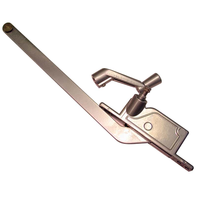 Barton Kramer Silver Steel Horizontal Single-Arm Casement Window ...