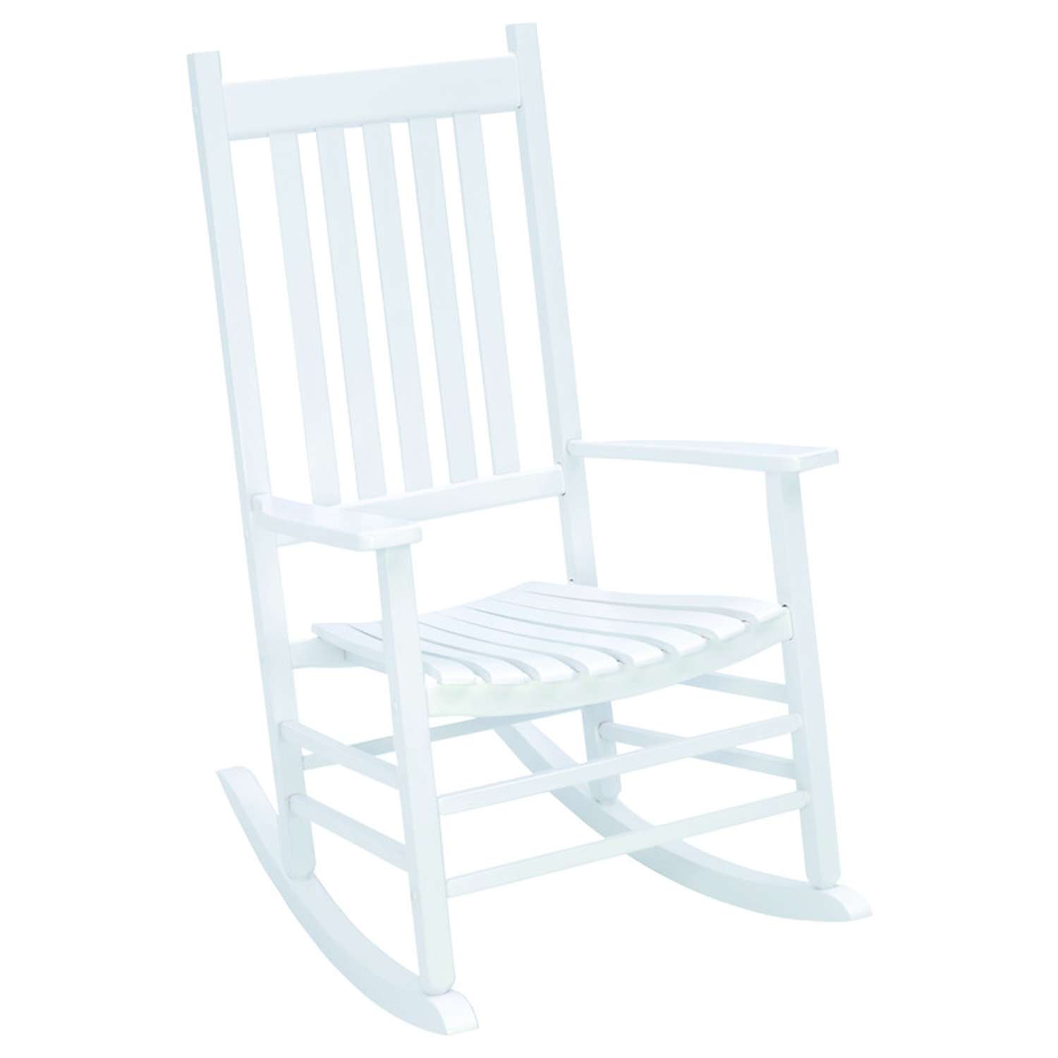 Jack Post Knollwood White Wood Frame Rocking Chair - Ace Hardware
