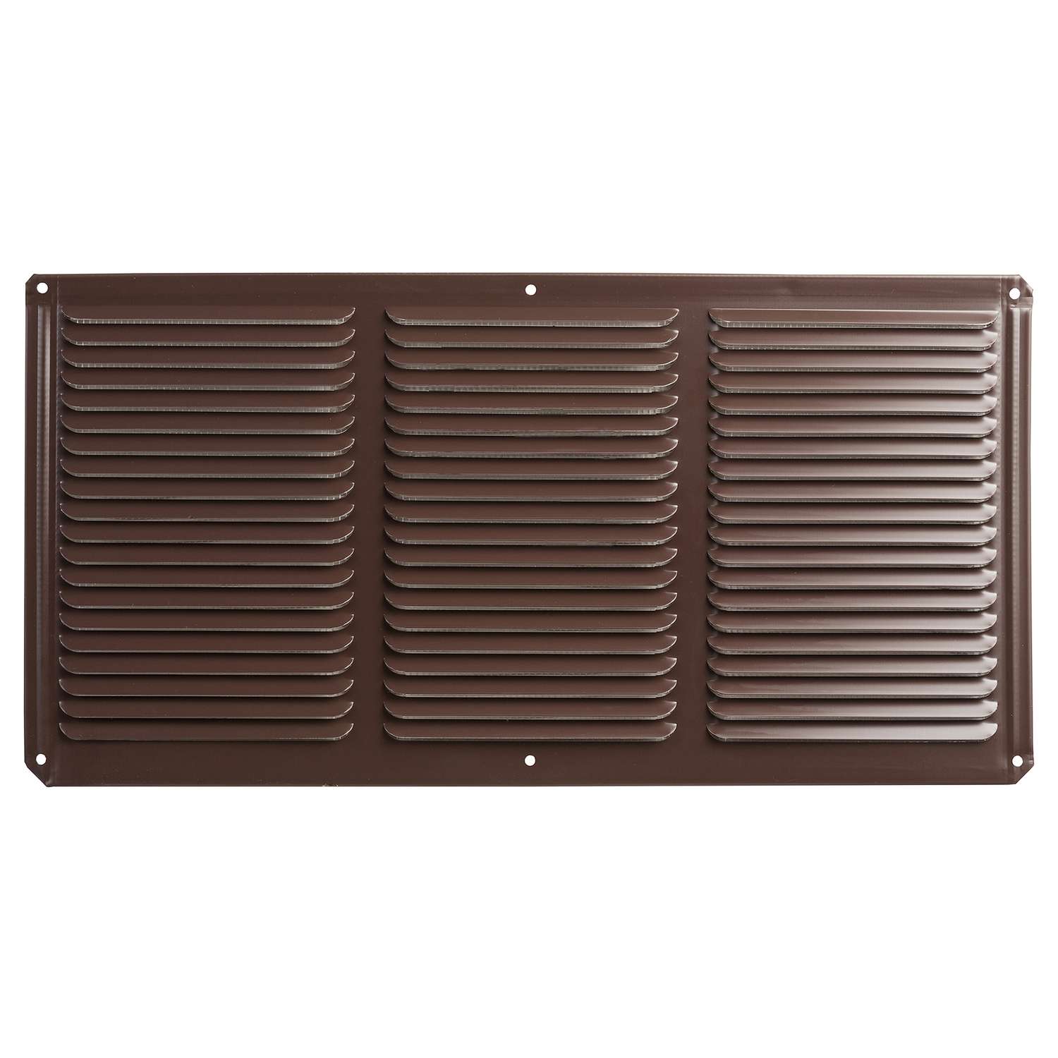 Master Flow 8 in. H X 0.25 in. W X 16 in. L Powder-Coated Brown ...