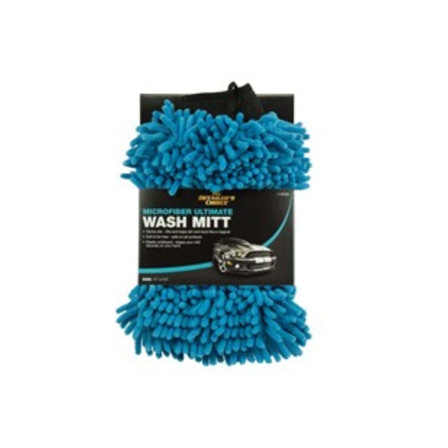 Detailer's Choice 11 in. L X 7.5 in. W Microfiber Wash Mitt 1 pk - Ace ...