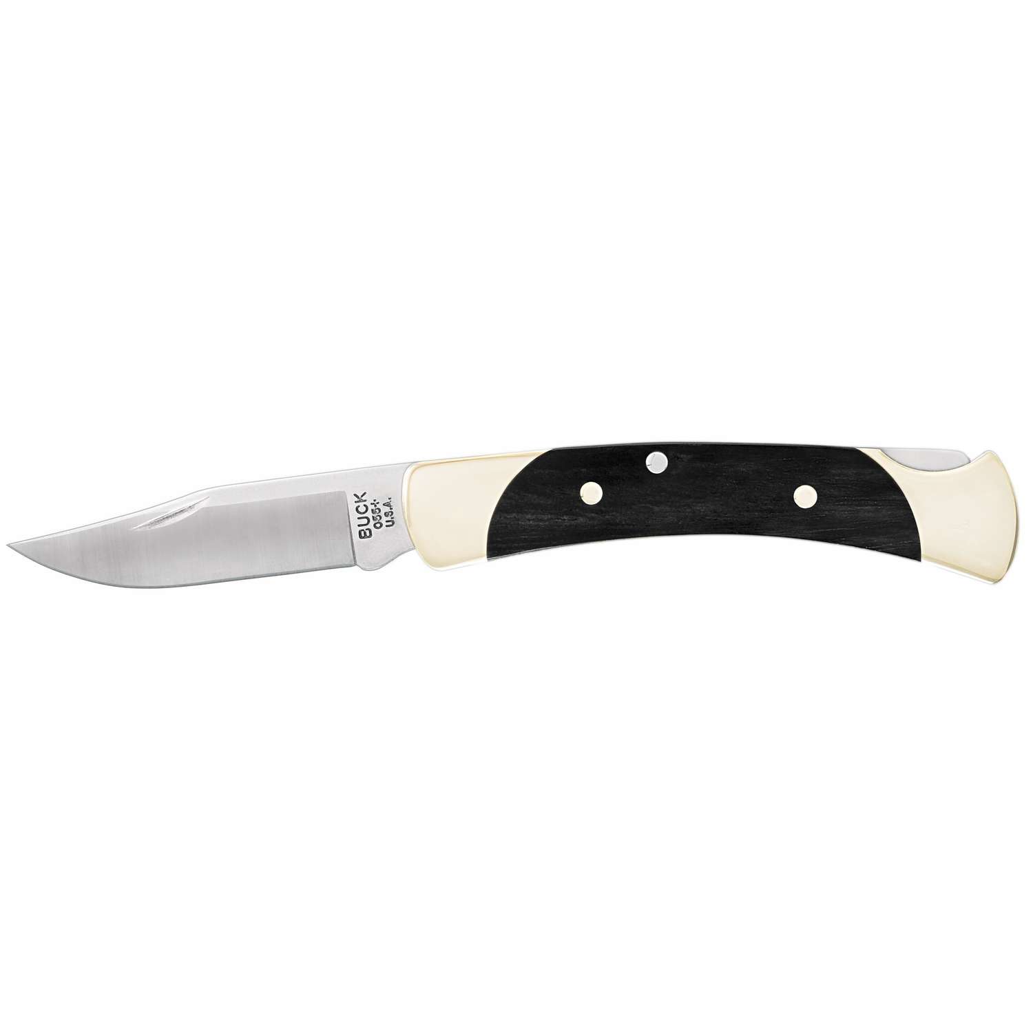 Buck Knives The 55 Black 420 HC Steel 5.76 in. Folding Knife - Ace Hardware