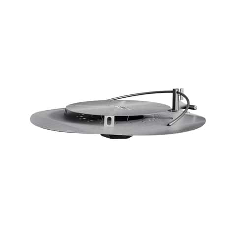 Breeo Outpost 24 Stainless Steel Heat Deflector 6.42 in. H X 24 in. W X ...
