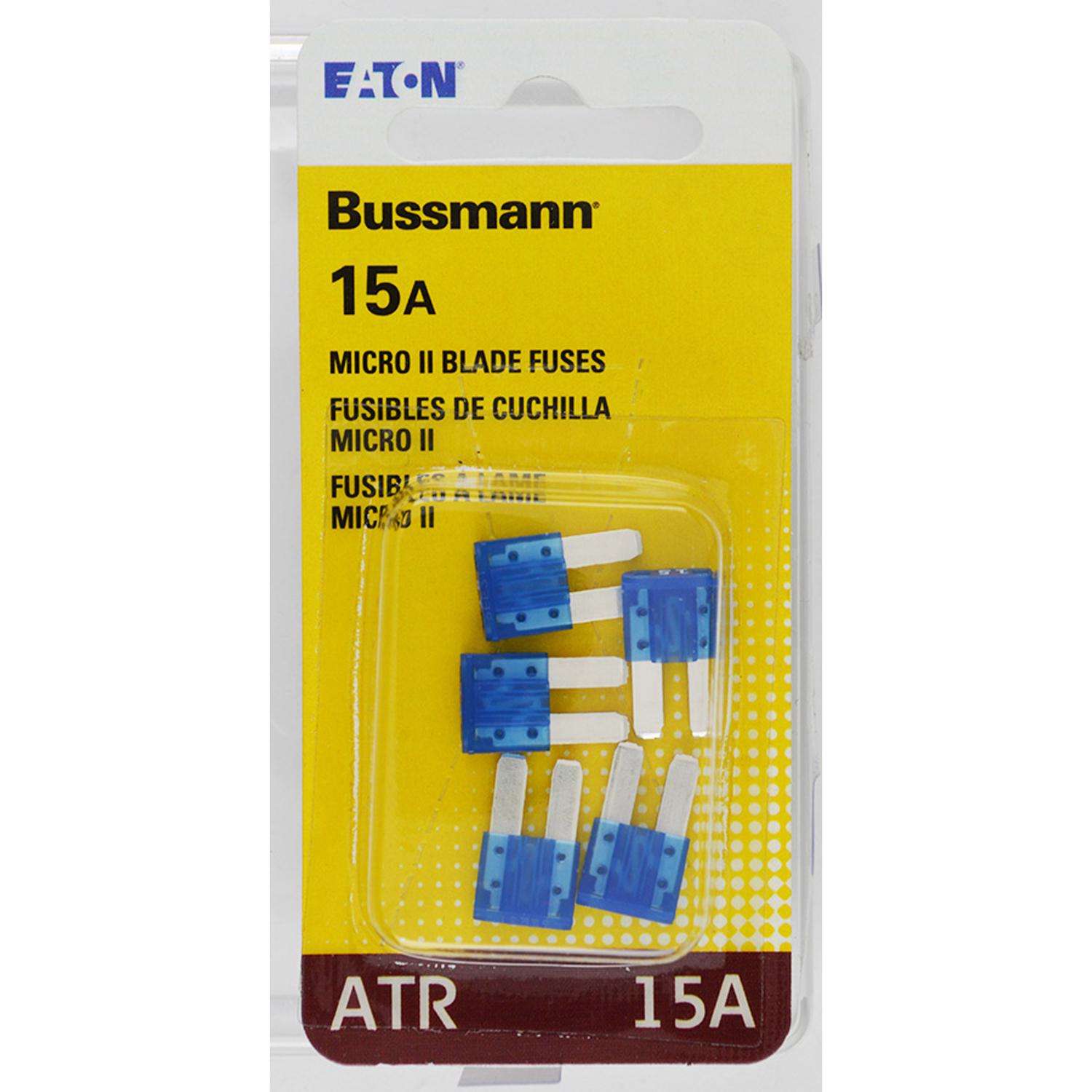 Bussmann 15 amps ATR Blue Blade Fuse 1 pk - Ace Hardware