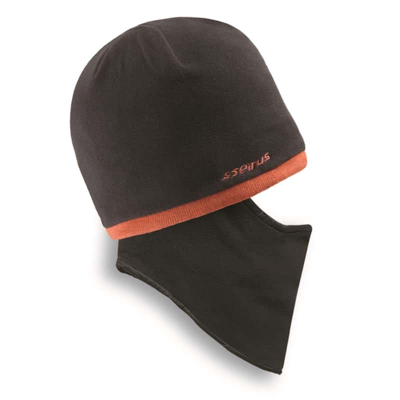 Seirus Quick Clava Winter Hat Black/Red One Size Fits All - Ace Hardware