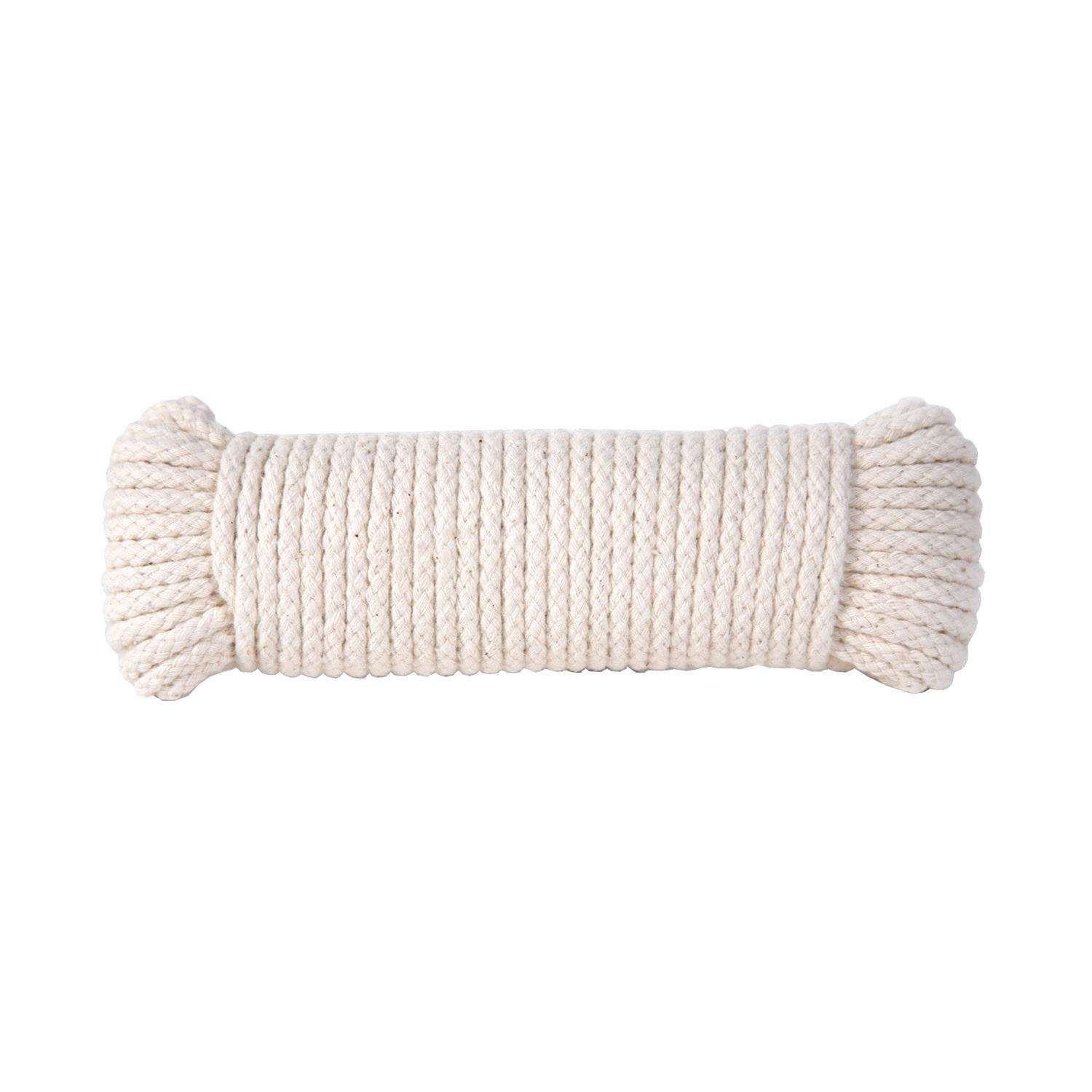 Koch 3/16 in. D X 100 ft. L Natural Diamond Braided Cotton Clothesline ...