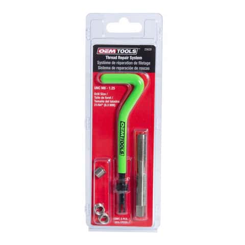 OEMTOOLS Stainless Steel Non Locking Helical Thread Repair Kit M8-1.25 ...