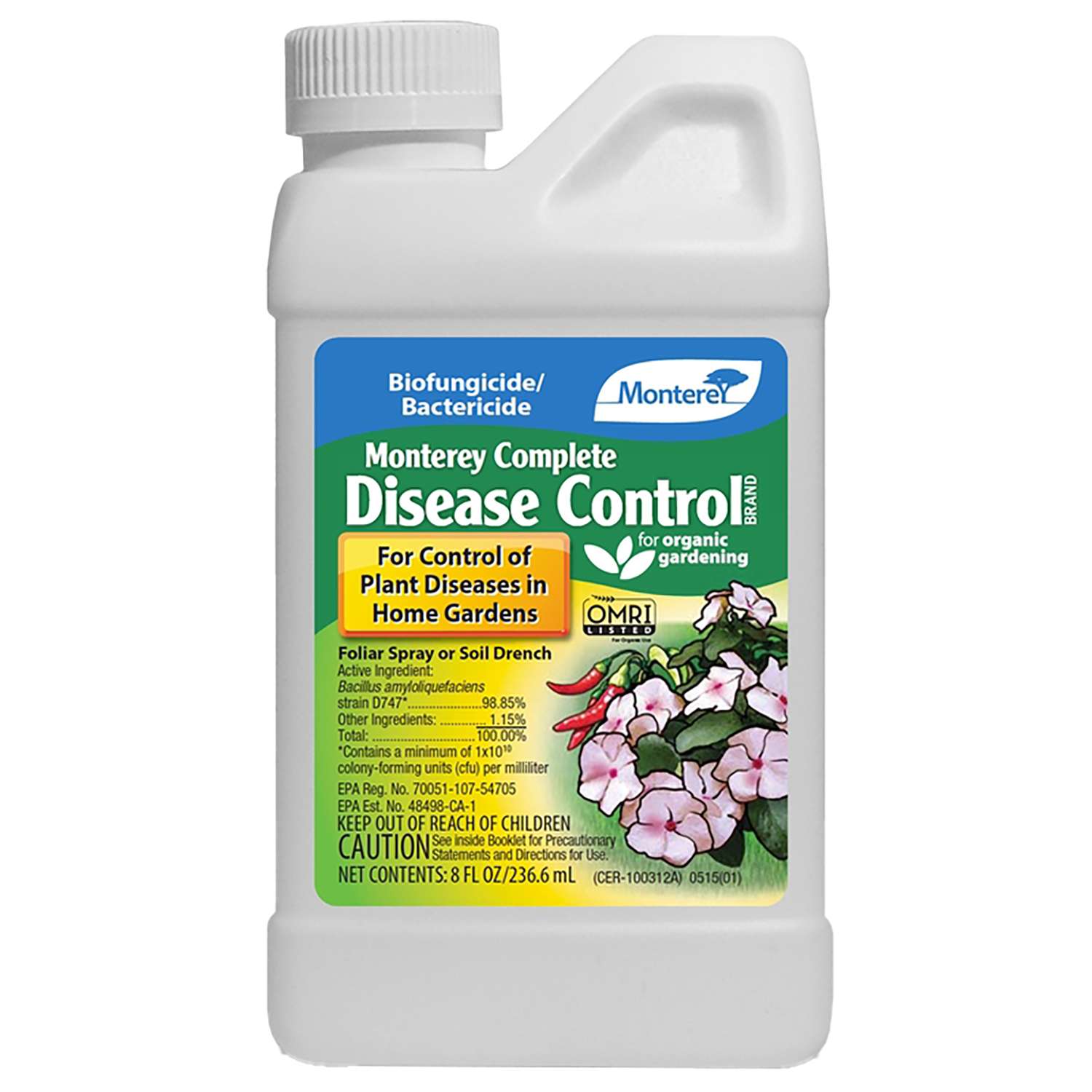 Monterey Complete Organic Concentrated Liquid Disease Control 8 oz ...