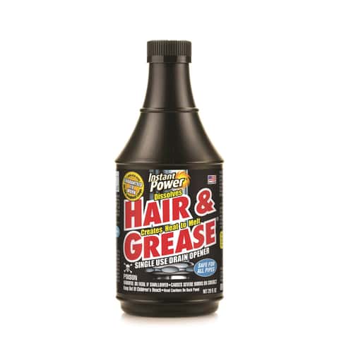 Instant Power Hair & Grease Liquid Drain Opener 20 oz - Ace Hardware