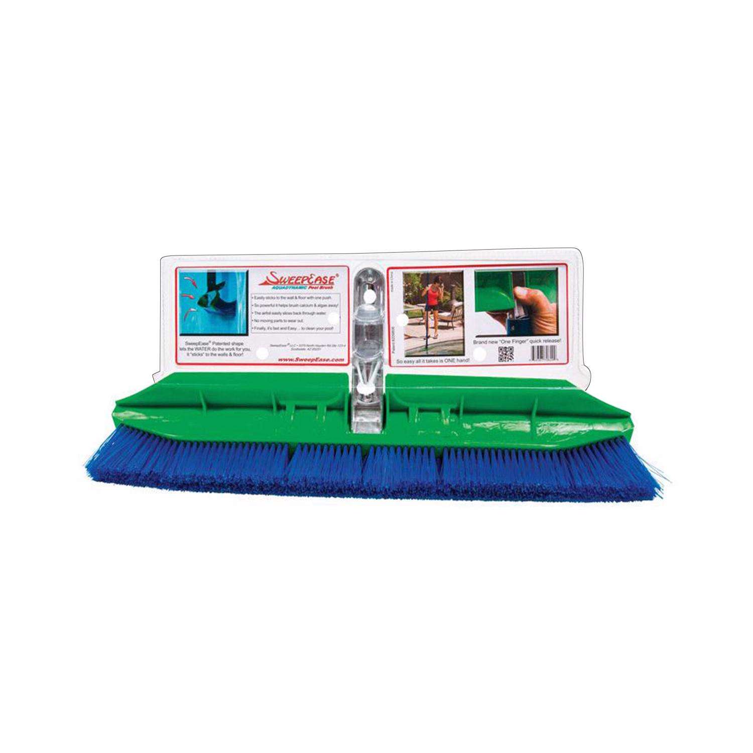 SweepEase StingRay 100 percent Poly Bristle, AquaDynamic Pool Brush 7 ...
