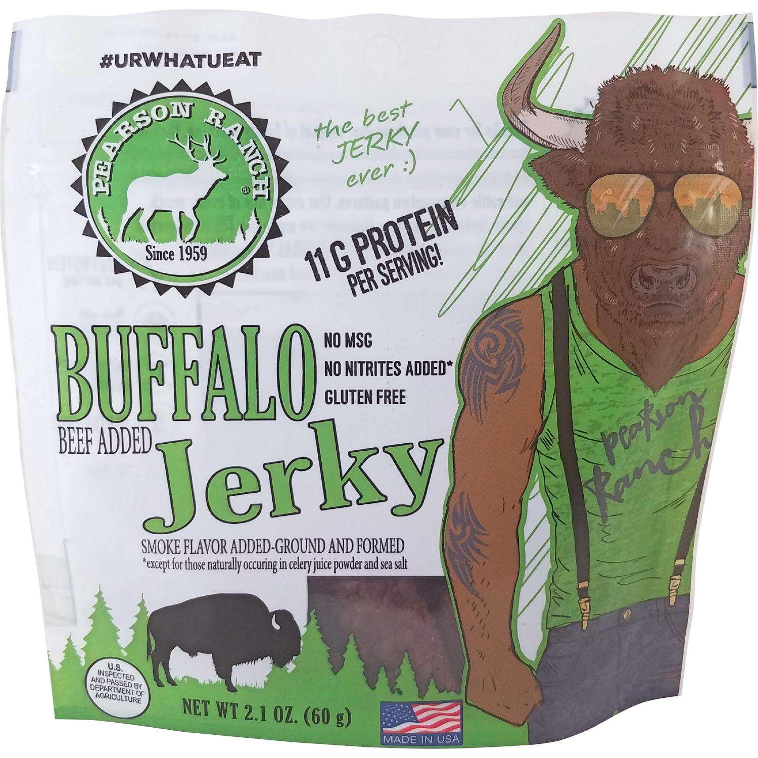 Pearson Ranch Jerky Buffalo Jerky 2.1 oz Bagged Mfr# BJ2-C - Ace Hardware