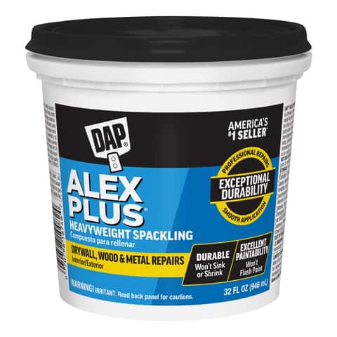 DAP Alex Plus Ready to Use White Spackling Compound 1 qt Mfr ...