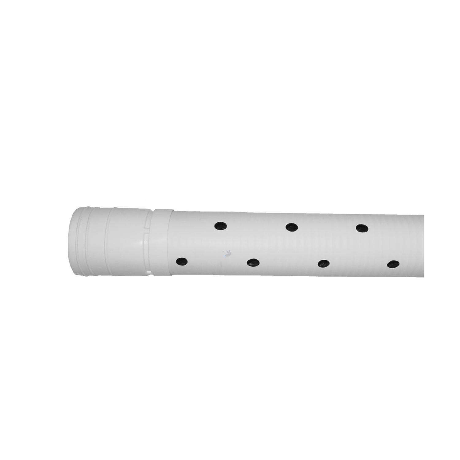 Advance Drainage Systems 4 in. D X 10 ft. L Polyethylene Slotted Drain ...