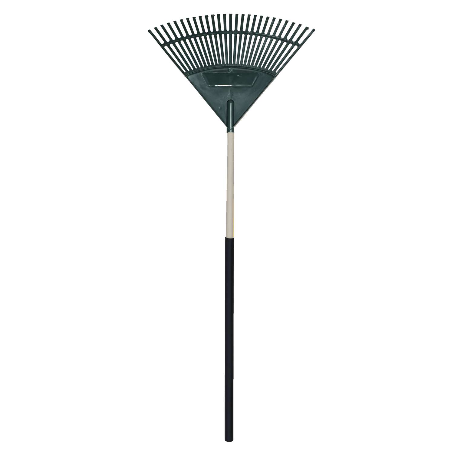 Rugg 64 in. 26 Tine Poly Leaf Rake Fiberglass Handle - Ace Hardware