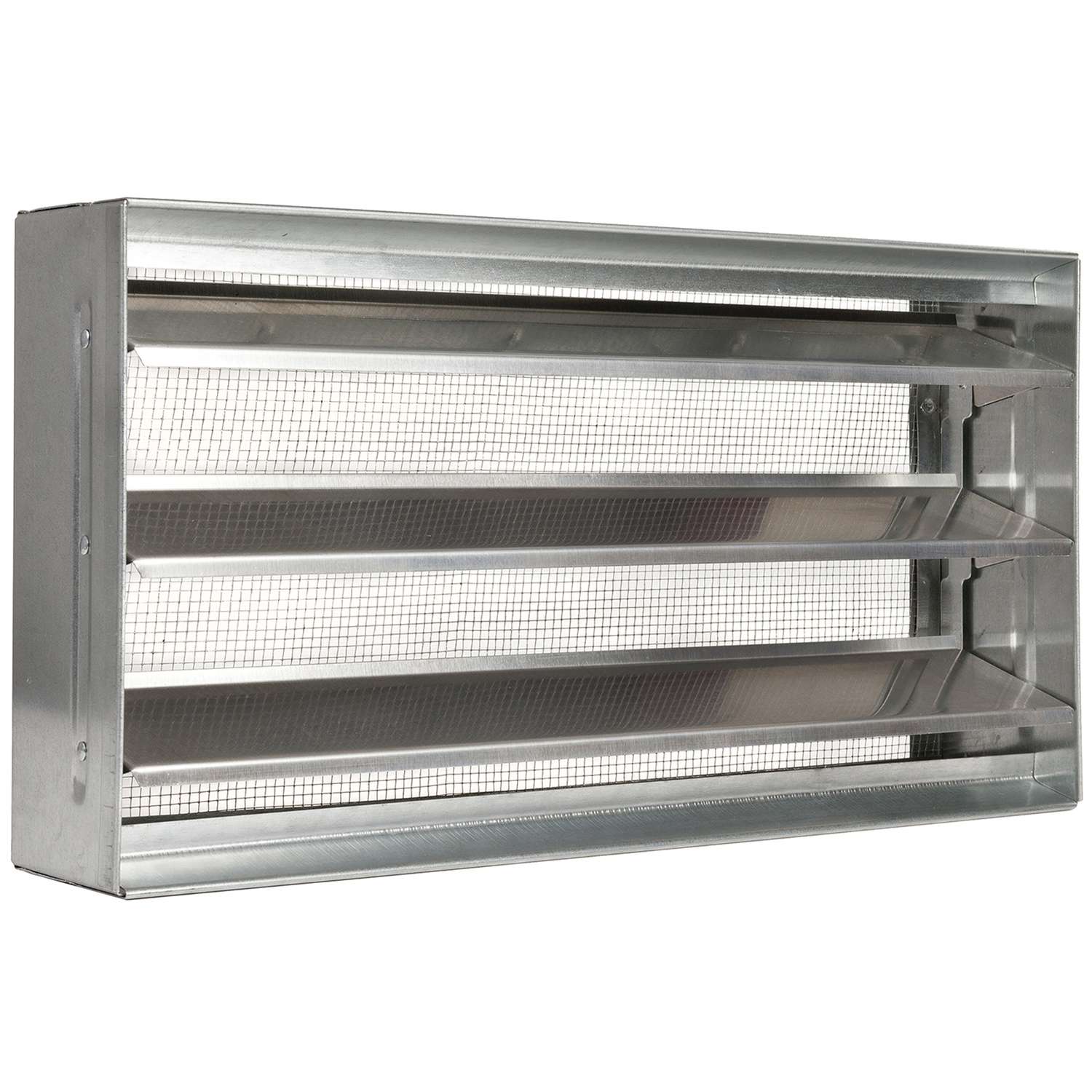 Master Flow 8 in. H X 15.38 in. W Mill Aluminum Foundation Vent Mfr ...