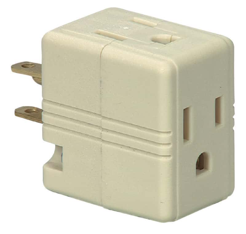 Ace Polarized 3 outlets Adapter 1 pk - Ace Hardware