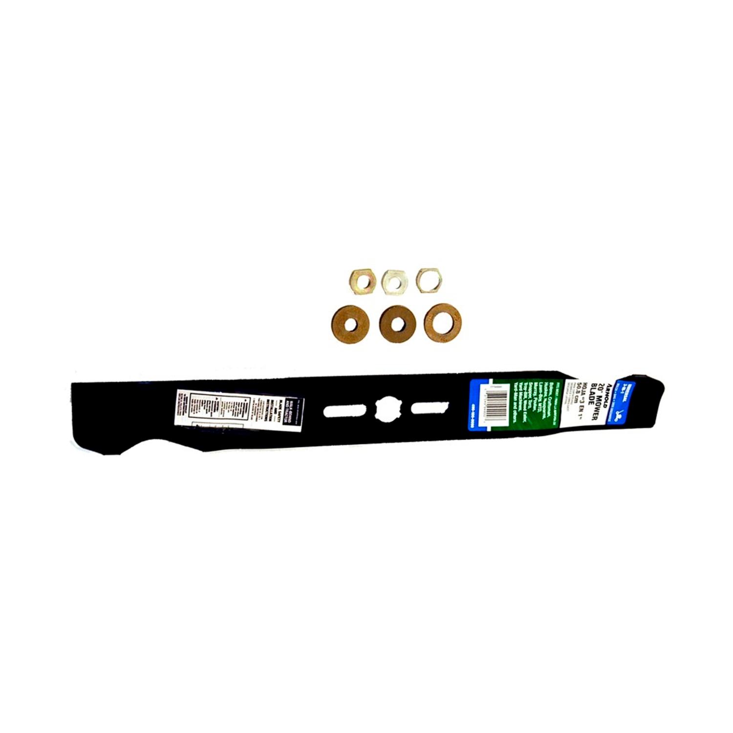 Arnold 20 in. 3-in-1 Mower Blade For Walk-Behind Mowers 1 pk Mfr# 490 ...