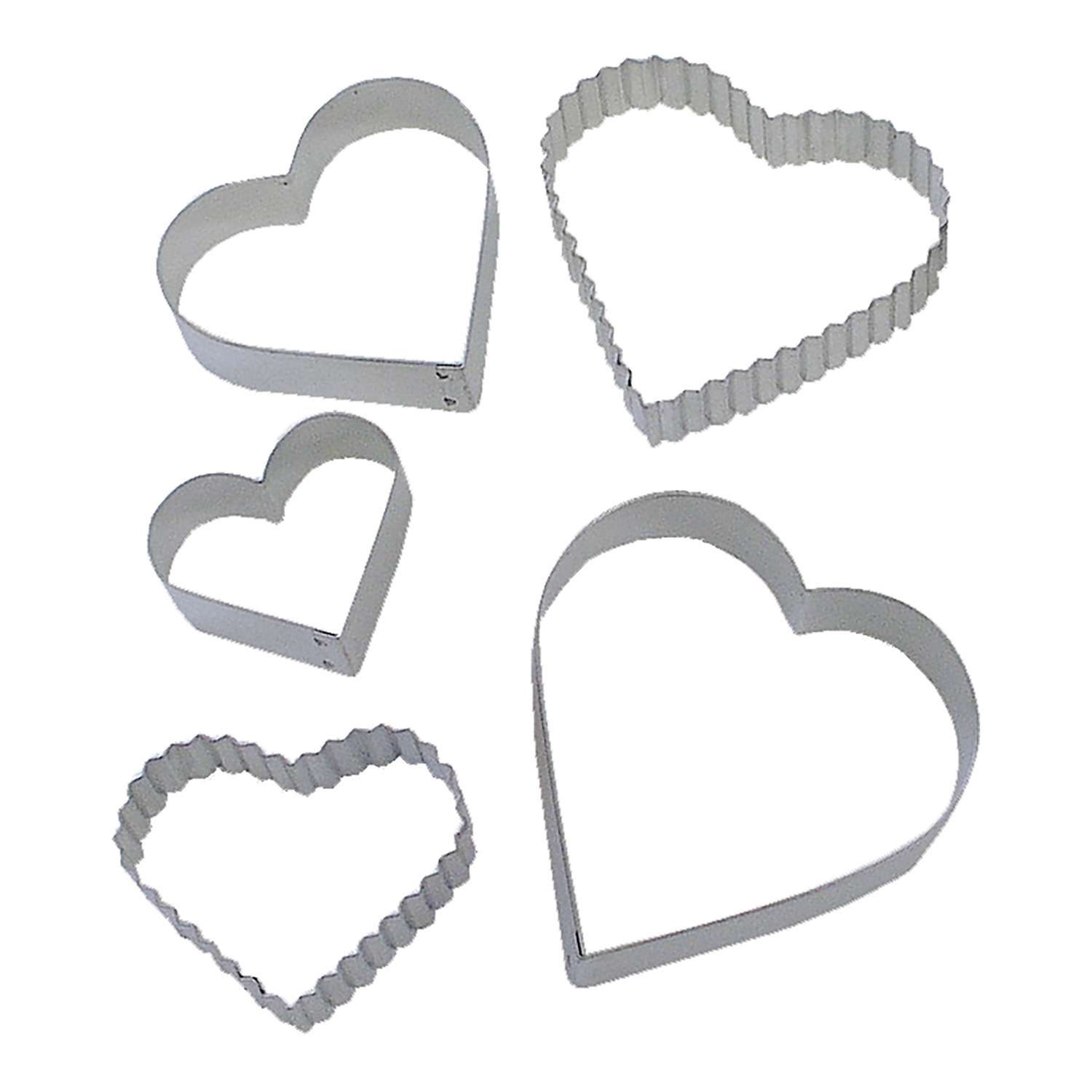 R&M International Corp Cookie Cutter Set Silver 5 pc - Ace Hardware