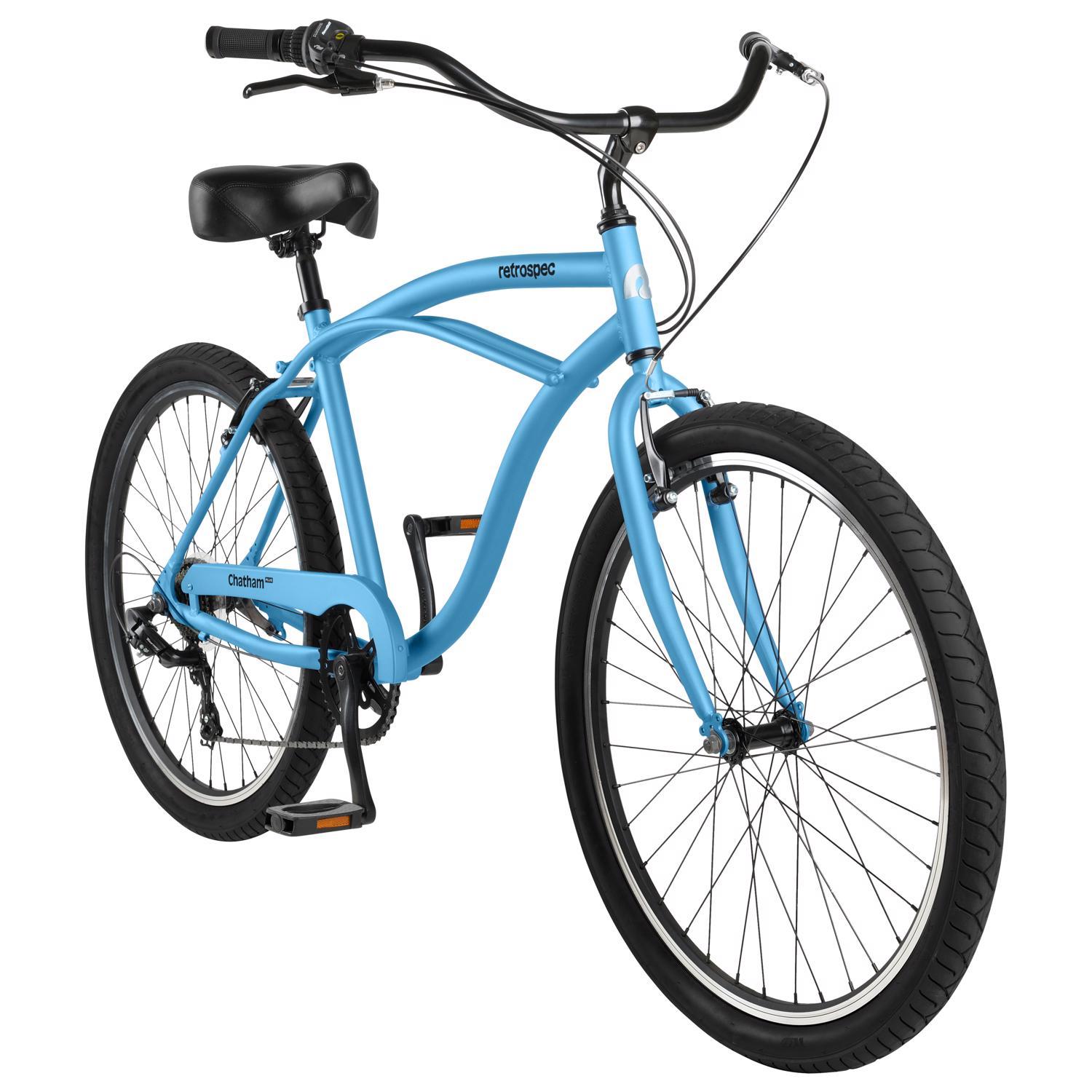Retrospec Chatham Plus 7 speed Men 26 in. D Cruiser Bicycle Matte ...