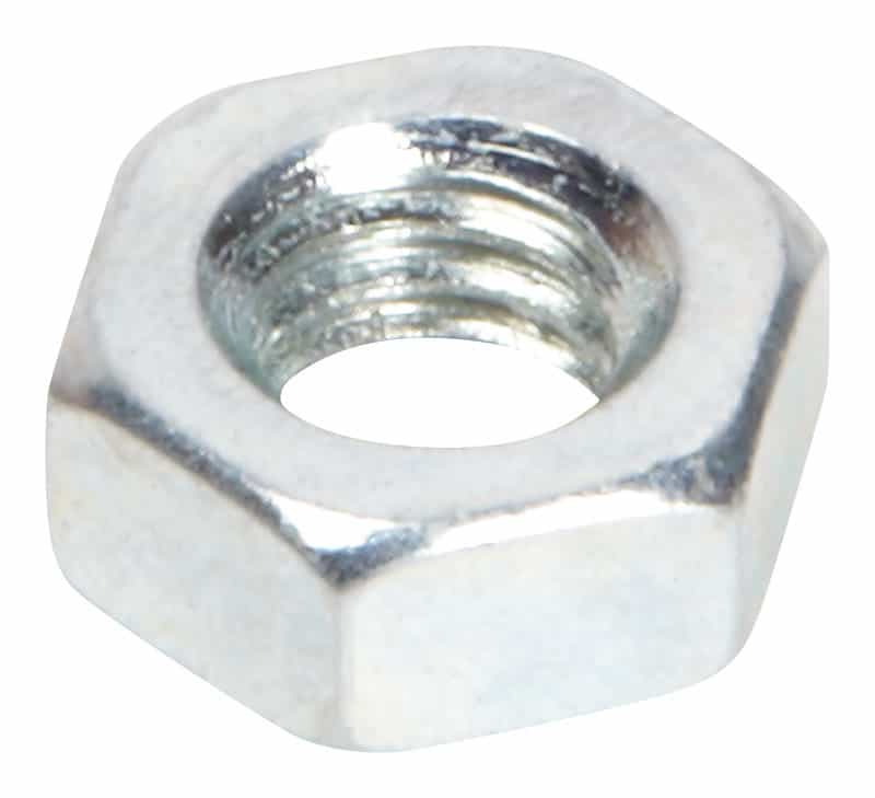 Hillman M4-0.70 mm Zinc-Plated Steel Metric Hex Nut 100 pk - Ace Hardware