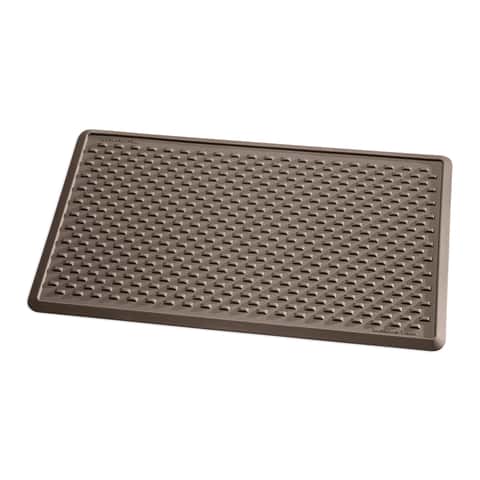 WeatherTech Indoor Mats 24 in to W X 39 in to L Brown Thermoplastic ...