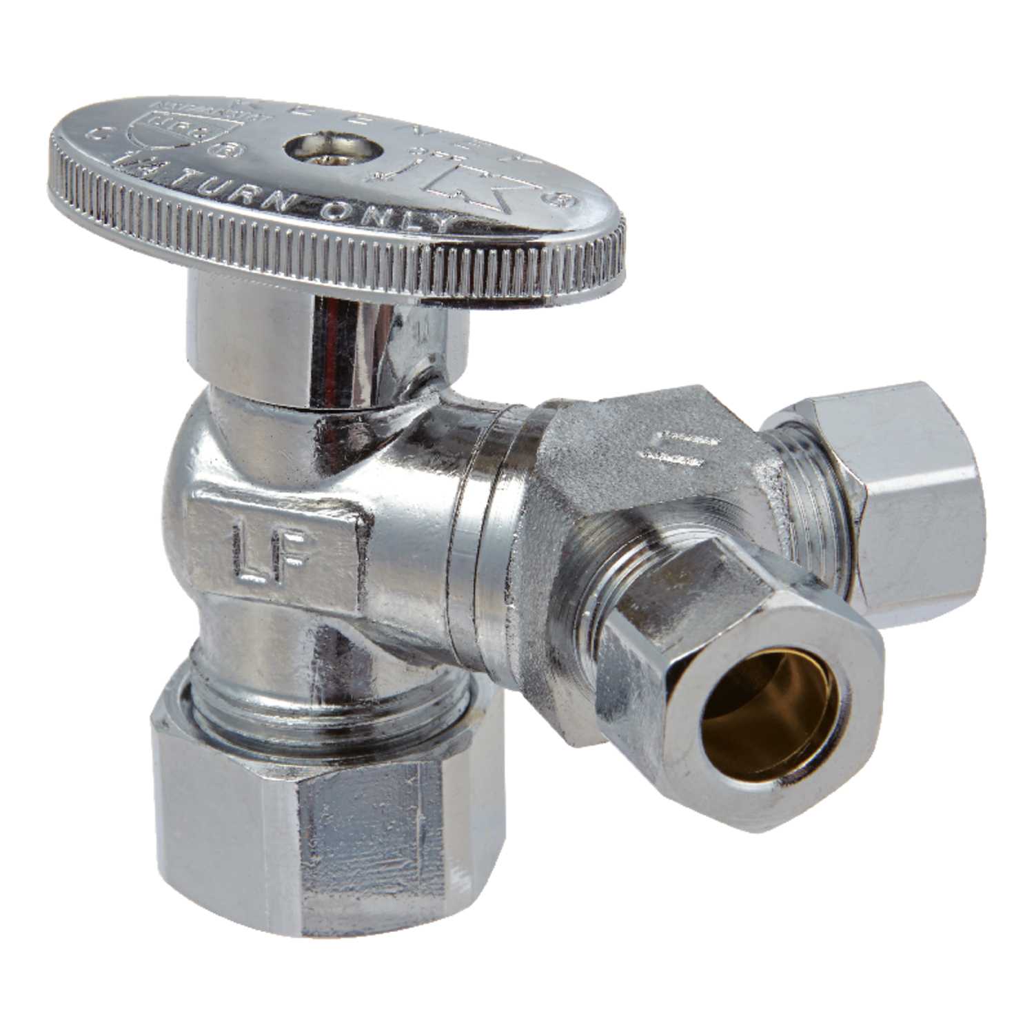 Ace Compression Compression Brass Dual Shut-Off Valve - Ace Hardware