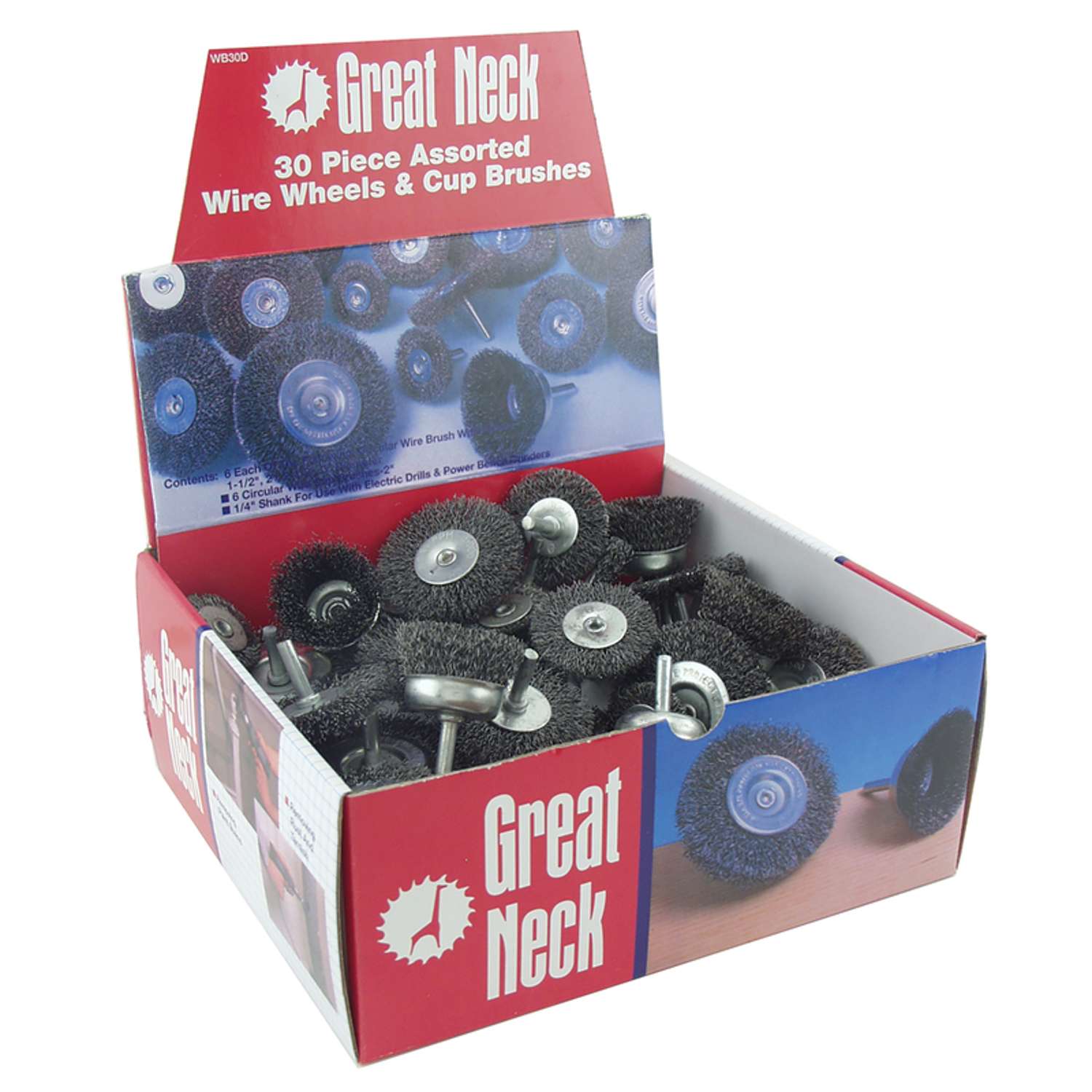Great Neck Wire Wheel Brush Metal 30 pc - Ace Hardware