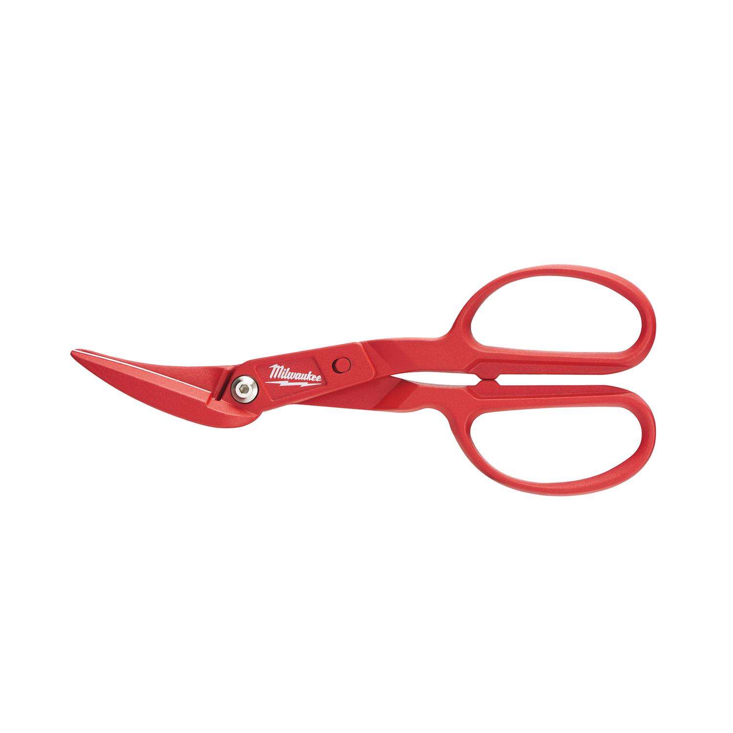 Milwaukee 11.3 in. Forged Alloy Steel Offset Compound Tinner Snips 20 ...
