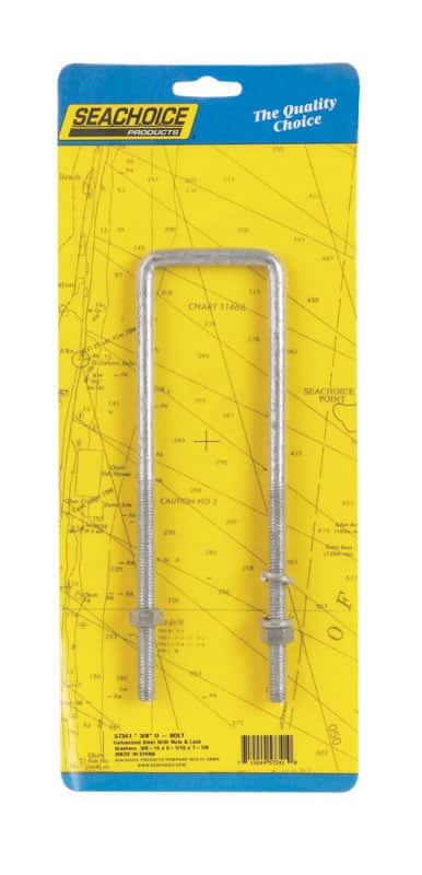 Seachoice Galvanized Steel U-Bolt - Ace Hardware