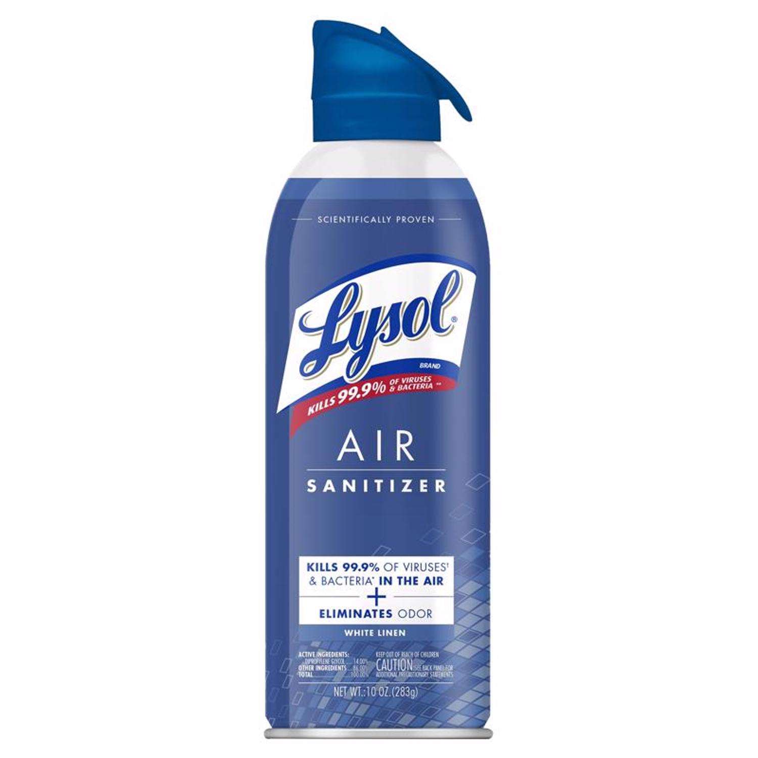 Lysol White Linen Scent Air Sanitizer 10 oz 1 pk - Ace Hardware