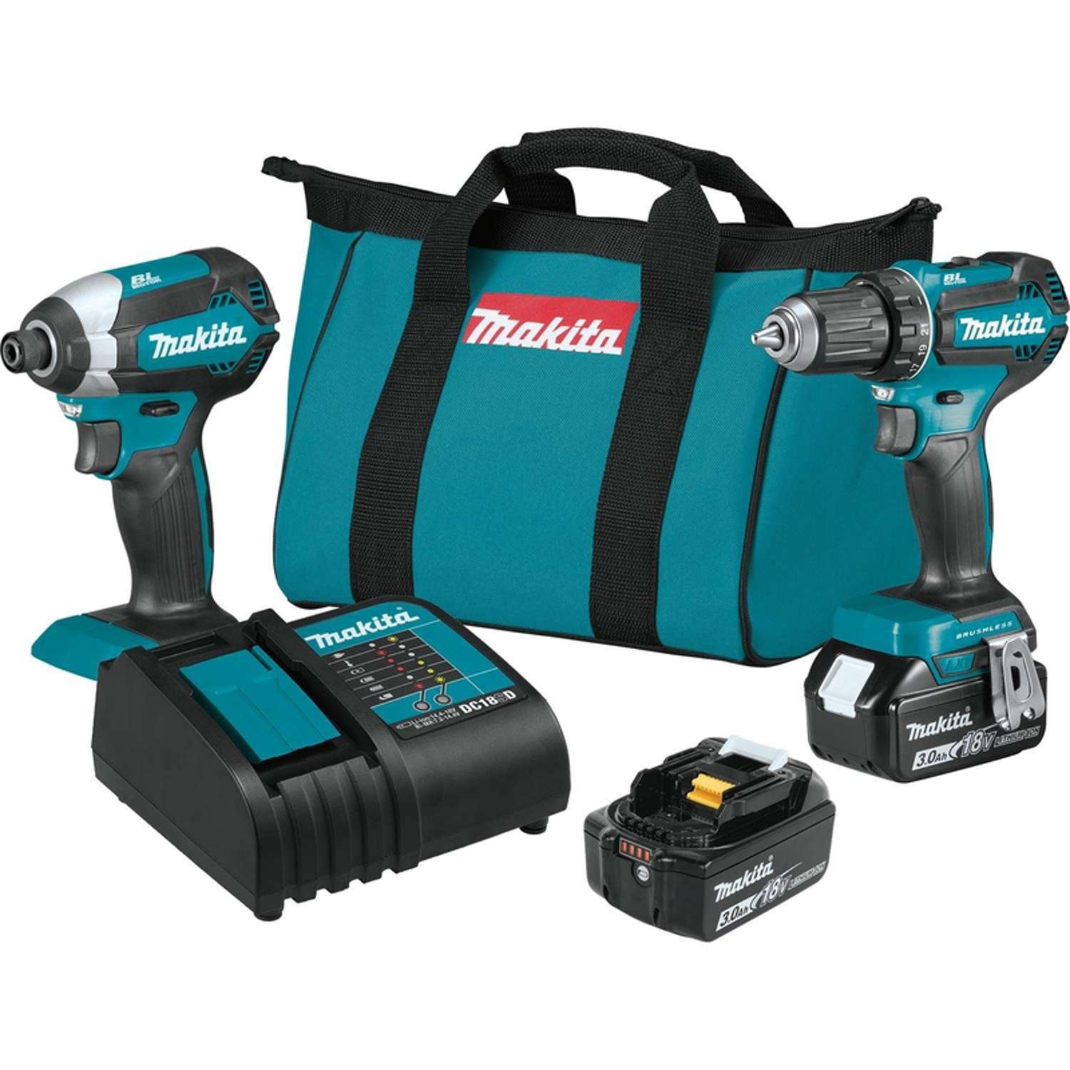 Makita LXT 18 V Cordless Brushless 2 Tool Combo Kit - Ace Hardware