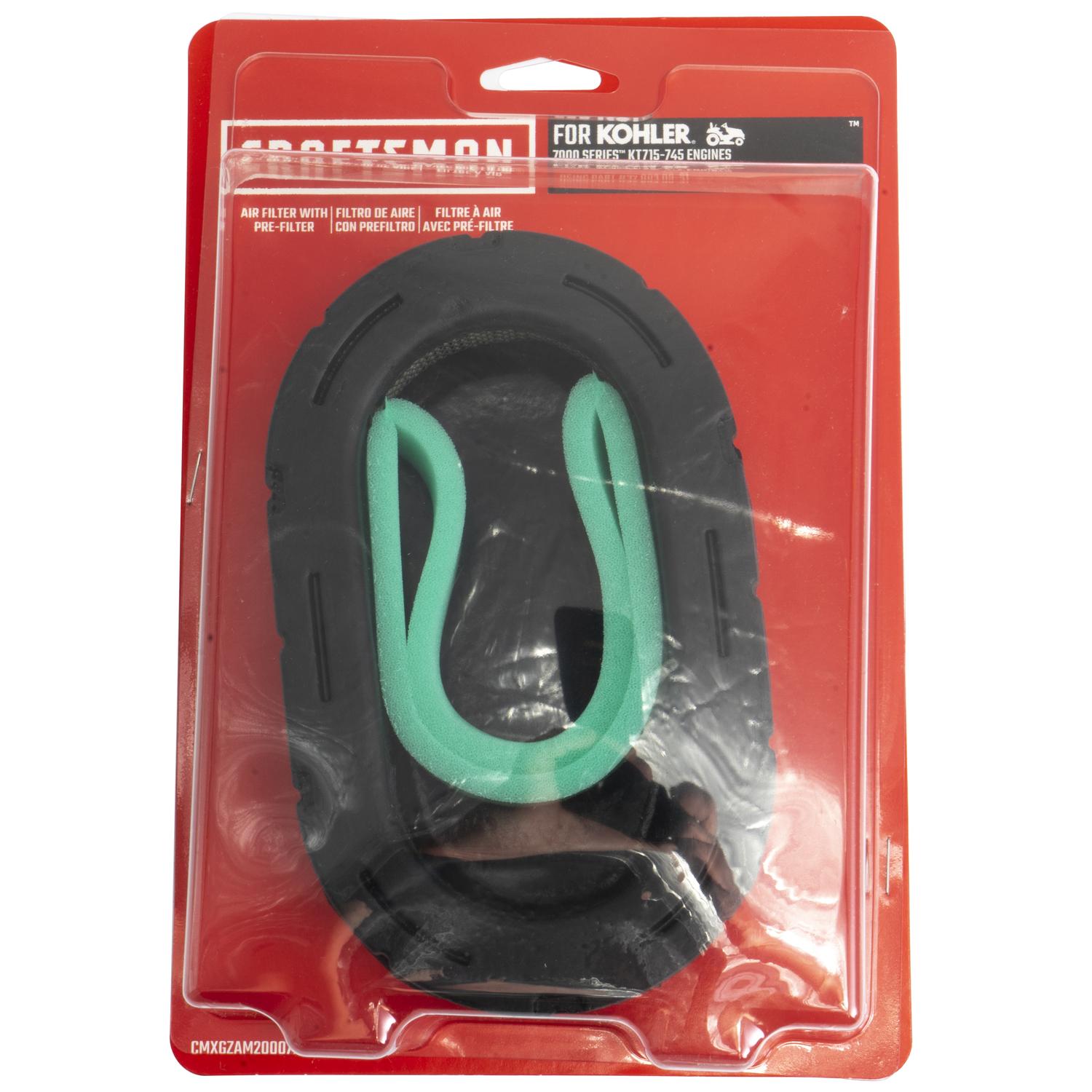 Craftsman Small Engine Air Filter For 32 883 09-S1 Mfr# CMXGZAM200077 ...