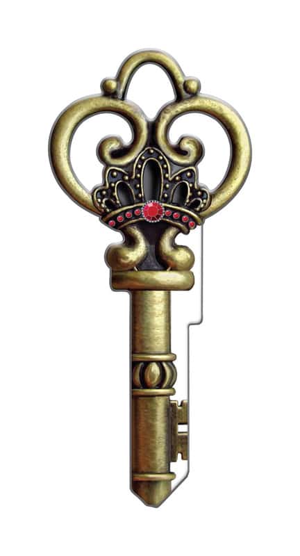 Lucky Line Key Shapes Skeleton House Key Blank Double - Ace Hardware