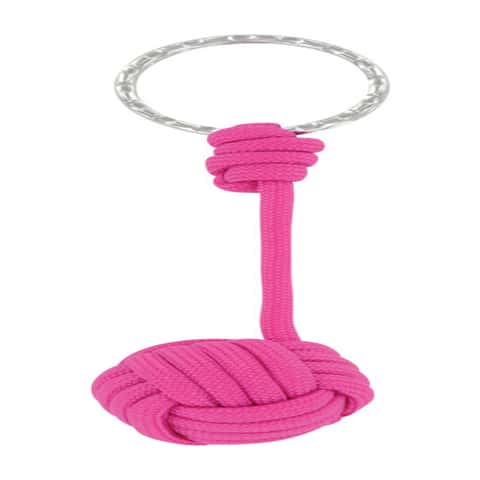 HILLMAN Nylon Silver Paracord Knot Key Chain - Ace Hardware