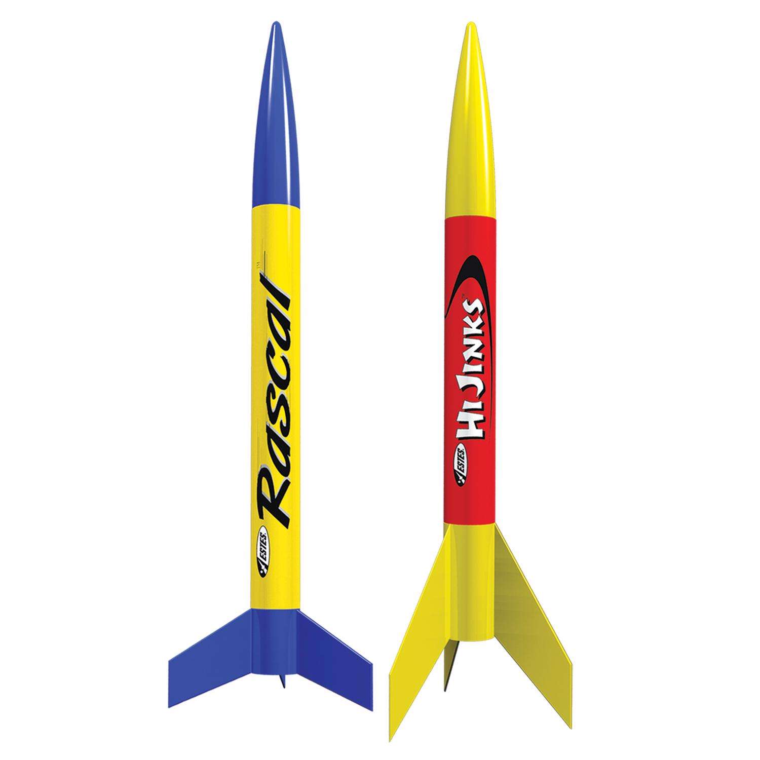 Estes Industries Rascal and HiJinks Rocket Launch Set Assorted - Ace ...