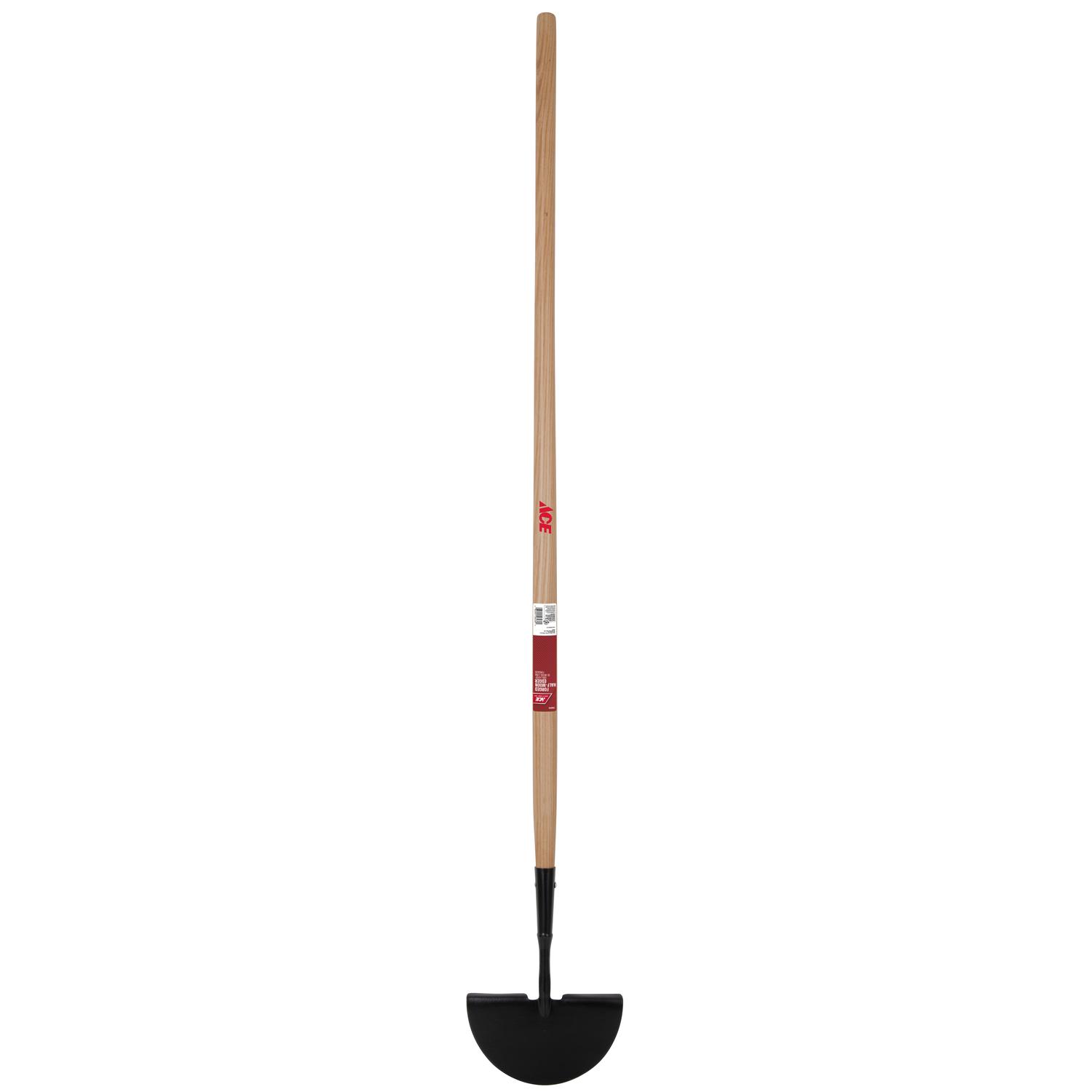 Ace Steel Half Moon Edger 48 in. Wood Handle Mfr# EDG-X-ACE - Ace Hardware